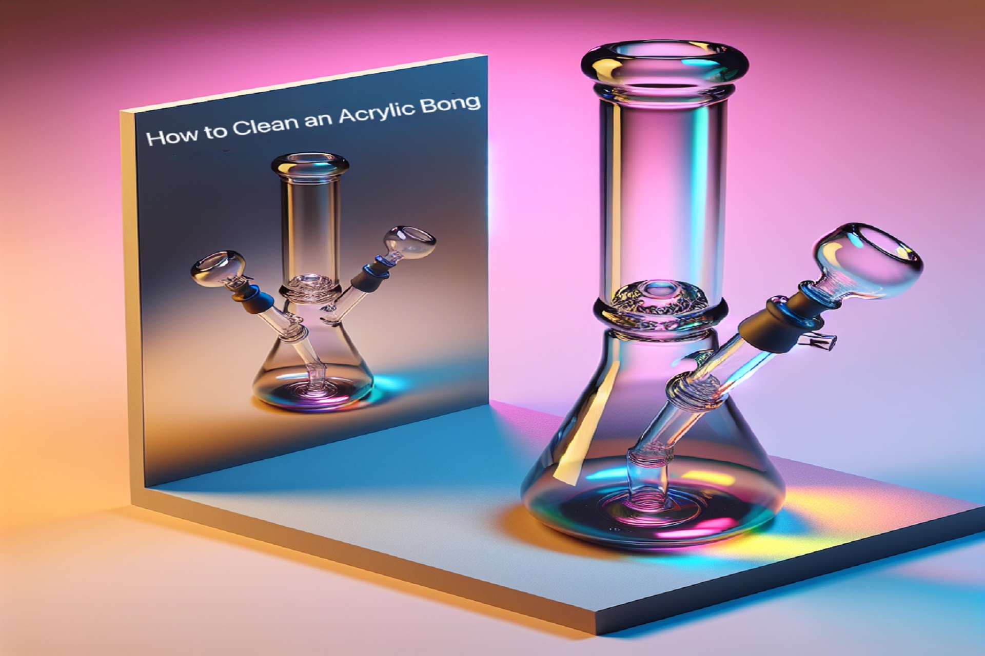 How to Clean Acrylic Bongs | LOOKAH